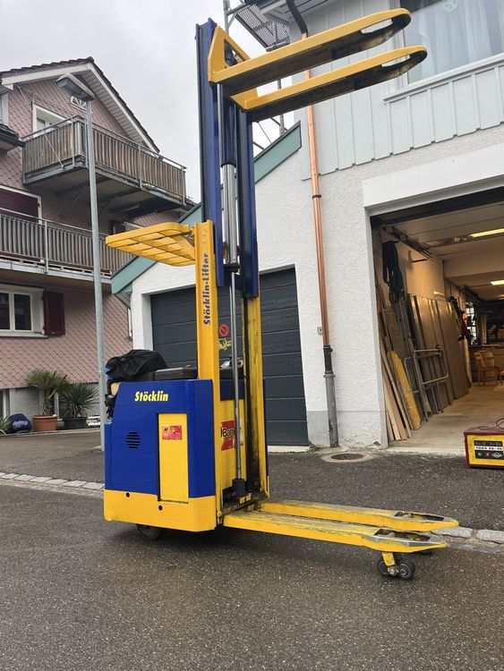 Stapler Stöcklin Lifter Quersitzstapler | Kaufen auf Ricardo