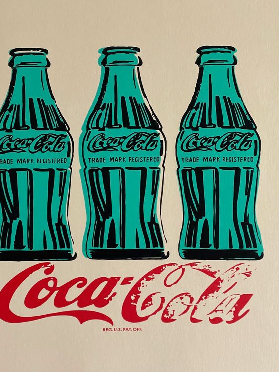Andy Warhol - Coca Cola 3 Bottles 4/100 (Neu und originalverpackt) in ...