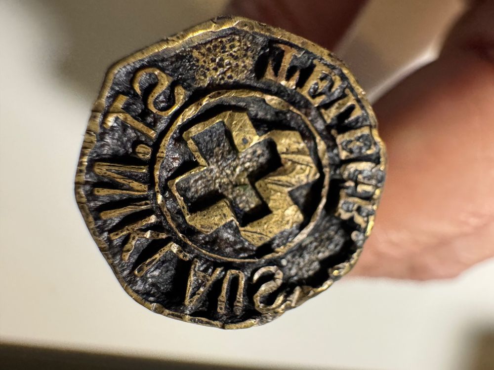 Antiker Poststempel für telegraph. Meldung "St. Niklaus" (Gebraucht) in ...