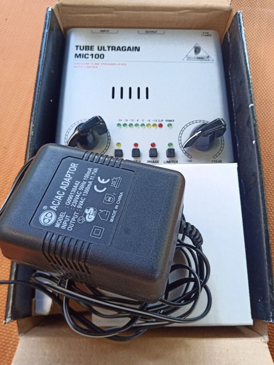 Behringer Tube Ultragain Mic100 (Gebraucht) in Eglisau für CHF 25 – mit Lieferung auf Ricardo kaufen