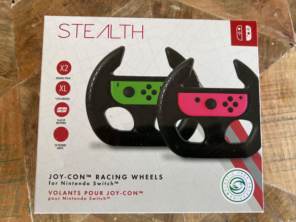 Nintendo switch JOY-CON RACING WEEL (Neu und originalverpackt) in ...