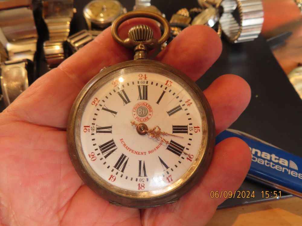 BO Chronometer Polaire, läuft, Ø 57 mm Silber (Gebraucht) in Oberdorf ...