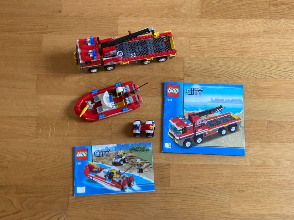 Lego city 7213 Feuerwehr-Truck | Kaufen auf Ricardo