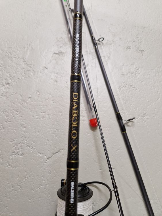 Angelrute Balzer Diabolo Heavy Feeder 150, 5500 Daiwa Rolle (Gebraucht ...