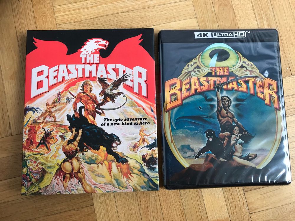 The Beastmaster - mit Slipcover - 4K UHD + Blu-ray (Neu und ...