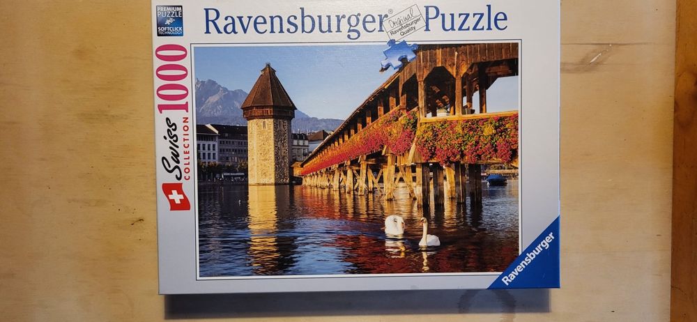 Ravensburger Puzzle 1000 Teile Swiss Collection (Gebraucht) in Obstalden für CHF 3 – mit ...