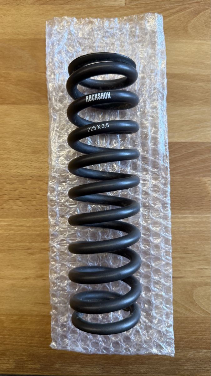 Rockshox Feder 225 x 3.5 Stahlfeder Top Zustand schwarz (Gebraucht) in ...
