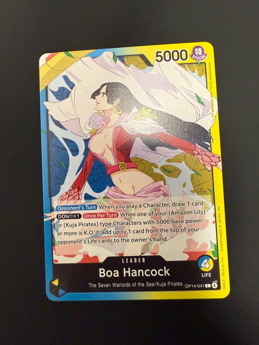 One Piece - Boa Hancock OP14-041 Leader -EN 🇬🇧 Ab 1.- (Neu (gemäss ...