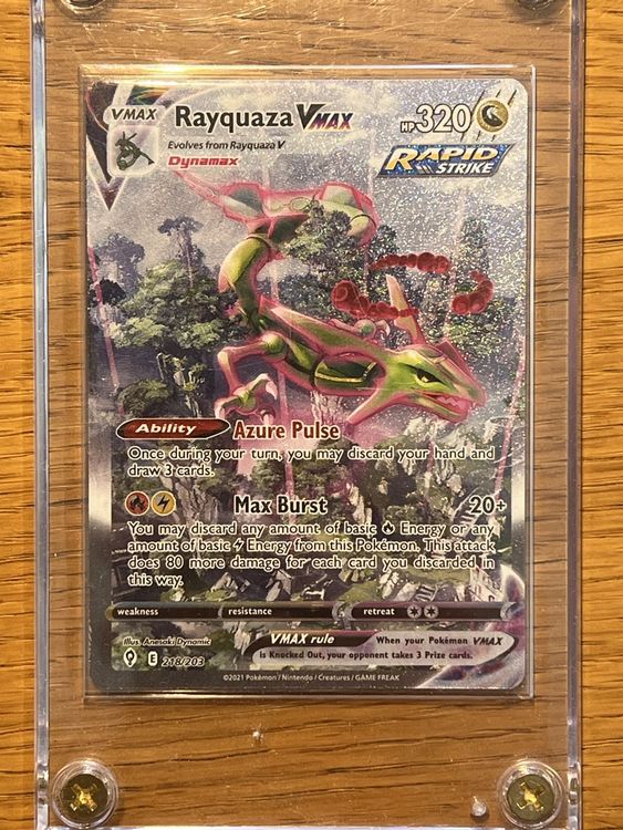 Rayquaza VMAX SIR - Sword & Shield Evolving Skies (Gebraucht) in ...