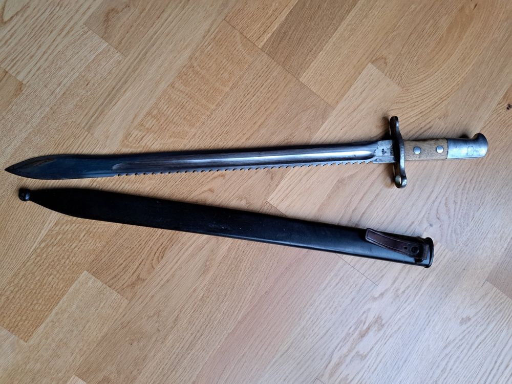Faschinenmesser 1932 Schweizer Armee (Gebraucht) in Schwarzenbach SG für CHF 96 – nur Abholung ...