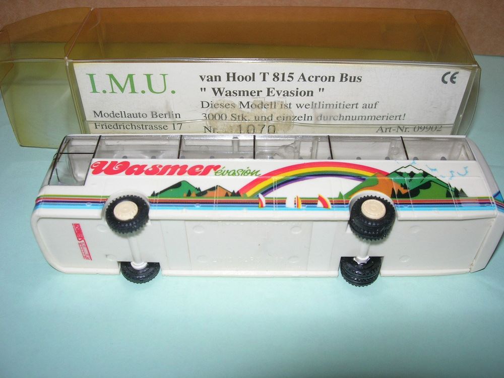 van Hool T815 Acron Bus "Wasmer" I.M.U. 1:87 (Neu und originalverpackt ...