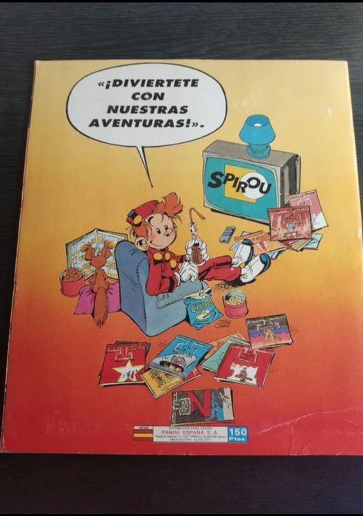 album Spirou complet mais non-rempli en espagnol (rare) 1996 (Neuf avec emballage d'origine) à ...
