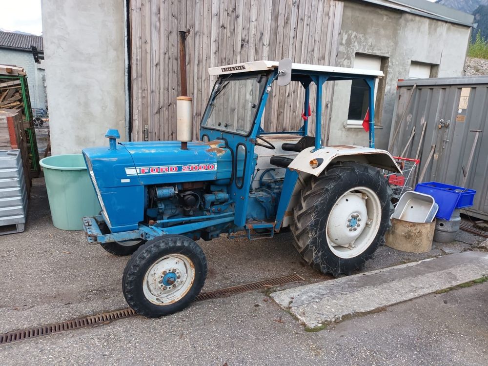 Ford Traktor 2000 Strassenzulassung (Gebraucht) in Niederbipp für CHF ...