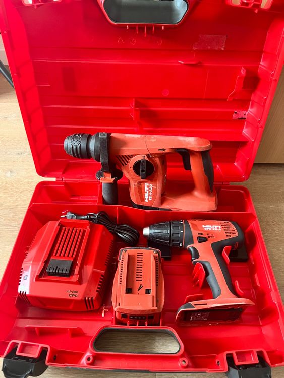 Hilti SFC 22A + Hilti TE 4-A22 (Gebraucht) in Kriens für CHF 450 – mit Lieferung auf Ricardo kaufen