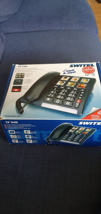 Seniorentelefon SWITEL TF 540 (Gebraucht) in Aarburg für CHF 19 – mit Lieferung auf Ricardo kaufen