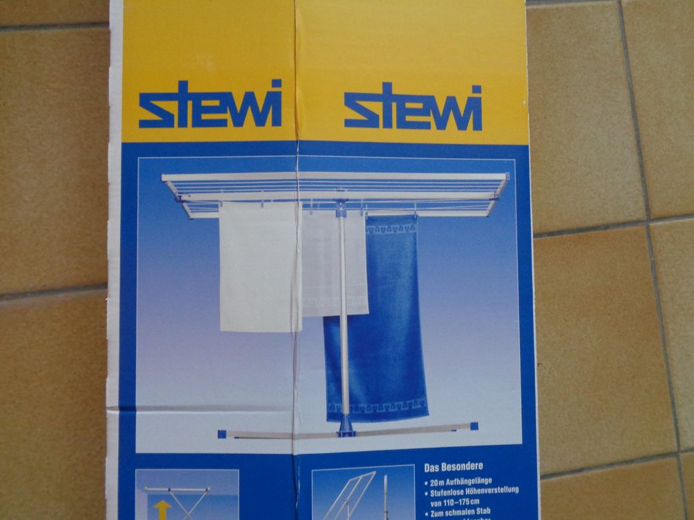 Stewi Libelle Wäschetrockner, 20 m, NEU + OVP | Kaufen auf Ricardo