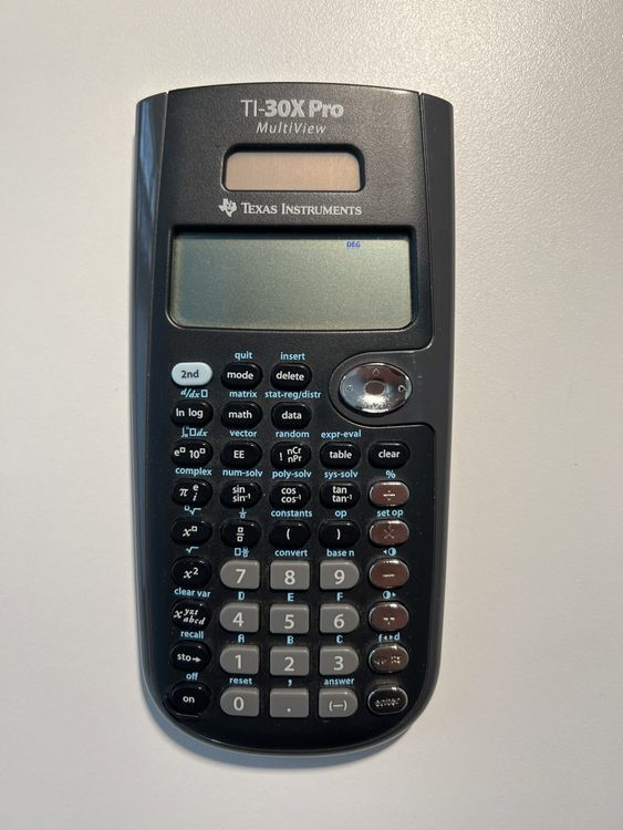 TI-30X Pro (Gebraucht) in Basel für CHF 8 – mit Lieferung auf Ricardo ...