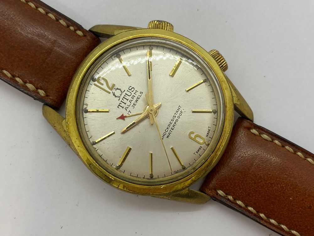 TITUS Alarm 33mm Handaufzug läuft // H321 (Gebraucht) in Bern für CHF ...