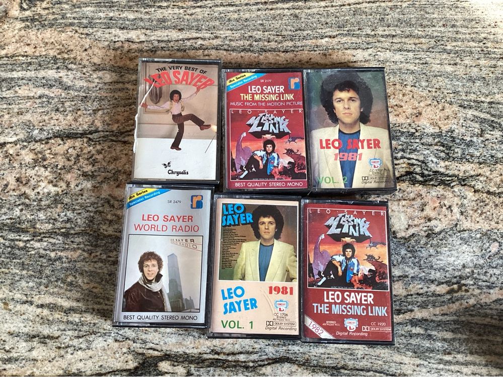 Leo Sayer Musikkassetten Sammlung, 6 Stk., Top Zustand (Neu (gemäss ...