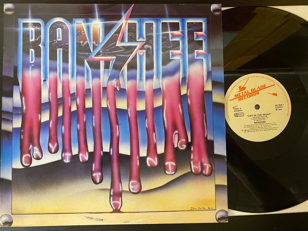 Banshee – Cry In The Night [12" EU 1988] (Gebraucht) in Tamins für CHF ...