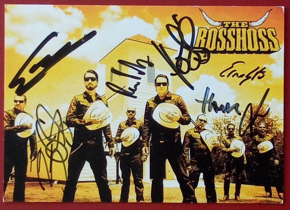 The BossHoss Autogramm signiert Fotopostkarte 10x15cm | Kaufen auf Ricardo