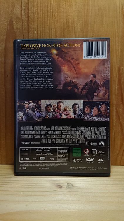 KRIEG DER WELTEN DVD mit Tom Cruise (Gebraucht) in Wilderswil für CHF 1.5 – mit Lieferung auf ...