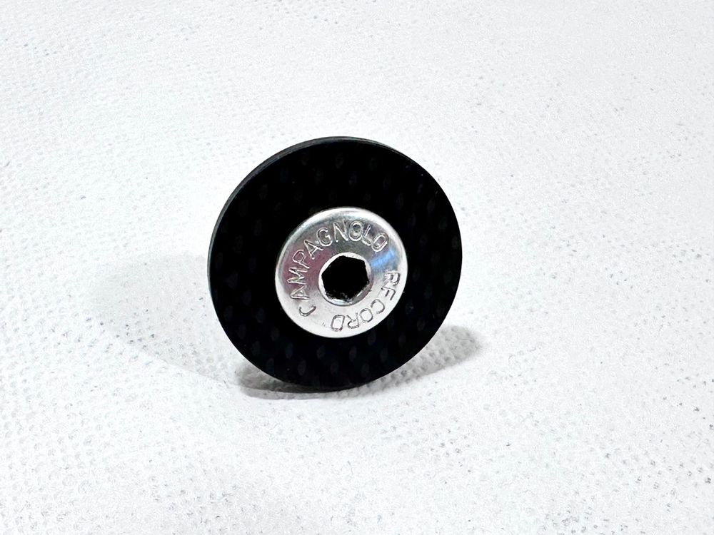 CAMPAGNOLO RECORD CARBON HEADSET CAP 6 Gramm neuwertig (Neu (gemäss ...