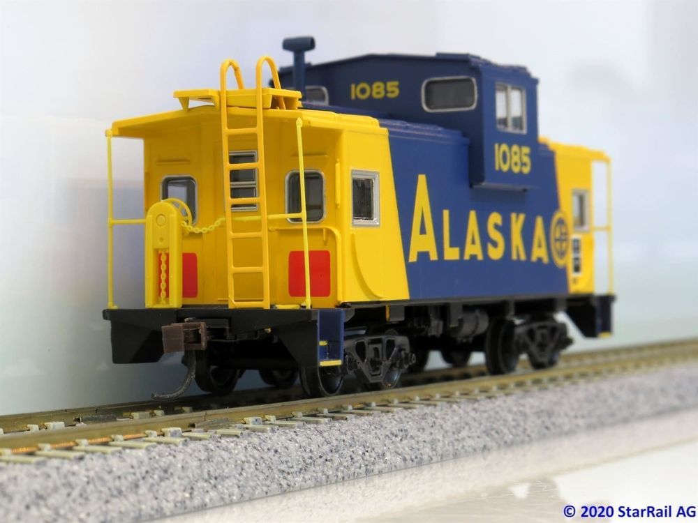 Athearn 7509 ARR Caboose Vide Vision ALASKA 1085 (Neu (gemäss Beschreibung)) in Ennetbaden für ...