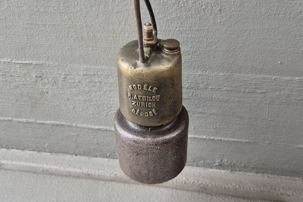 alte Grubenlampe R.AEBI & CIE ZÜRICH (Karbit) (Gebraucht) in Zürich für ...