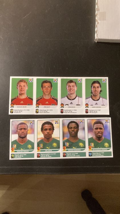 Panini WM 2010 INT. Edition 8X UPDATE Deutschland Stickers | Kaufen auf ...