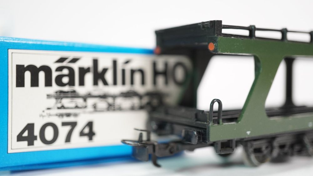 e51 Märklin 4074 DB Autotransportwagen ohne Autos (Gebraucht) in Thun ...