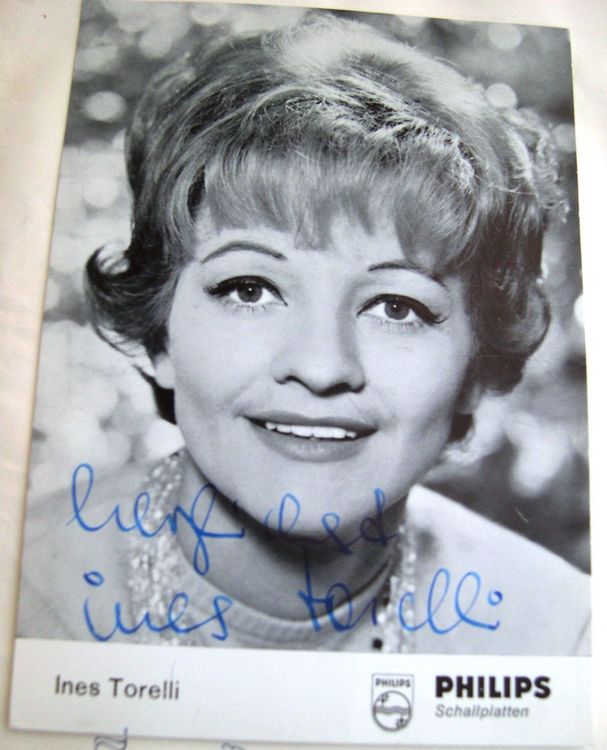 Original-Autogramm Ines Torelli (Gebraucht) in Illgau für CHF 5 – mit ...