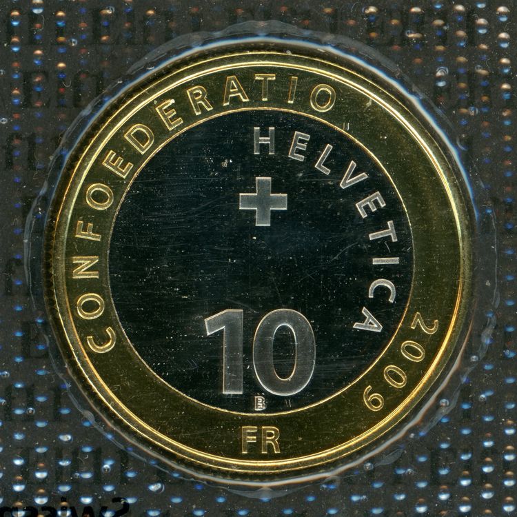 CHF__10.00 2009 Rothirsch stgl 10 Franken (Neu und originalverpackt) in Widnau für CHF 22 – mit ...