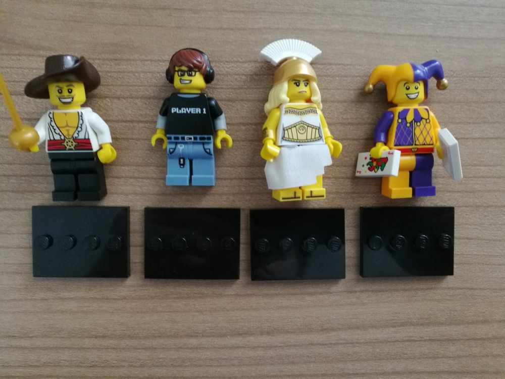 4 Lego Minifigures Figuren der Serie 12 | Kaufen auf Ricardo