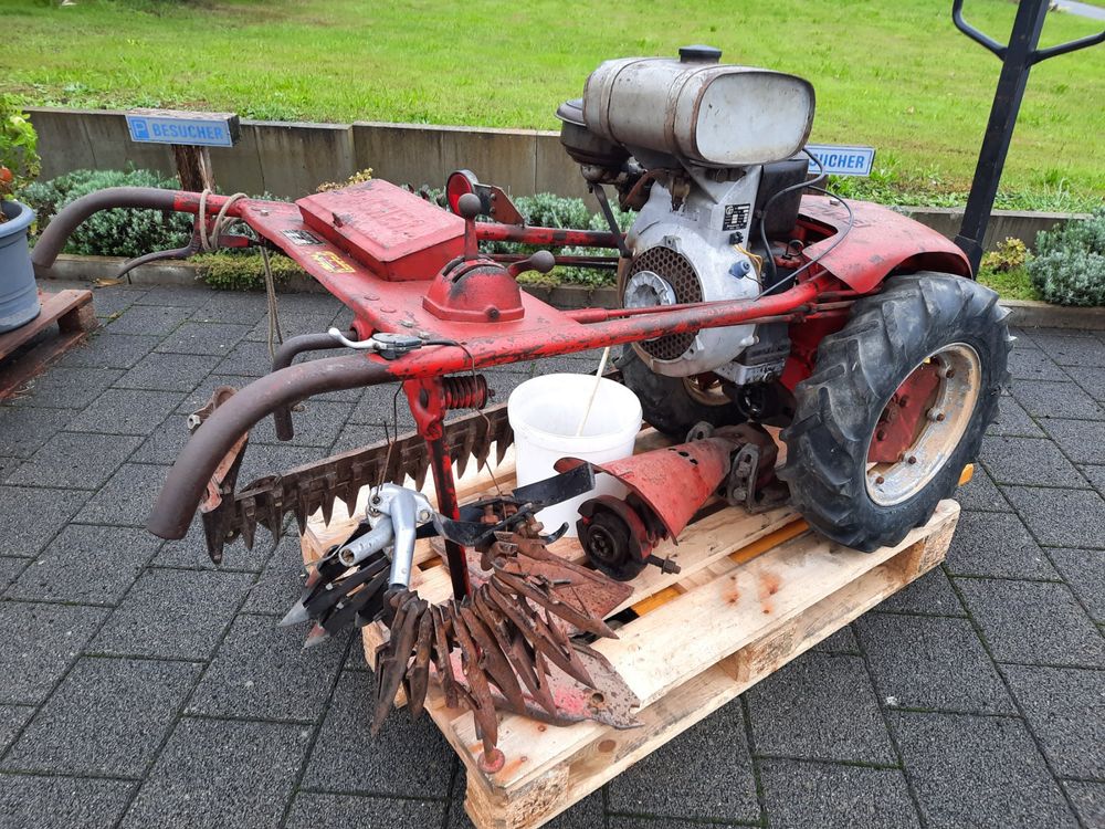 BUCHER K5 Motormäher Einachser Balkenmäher 1040er Mag Motor (Gebraucht ...
