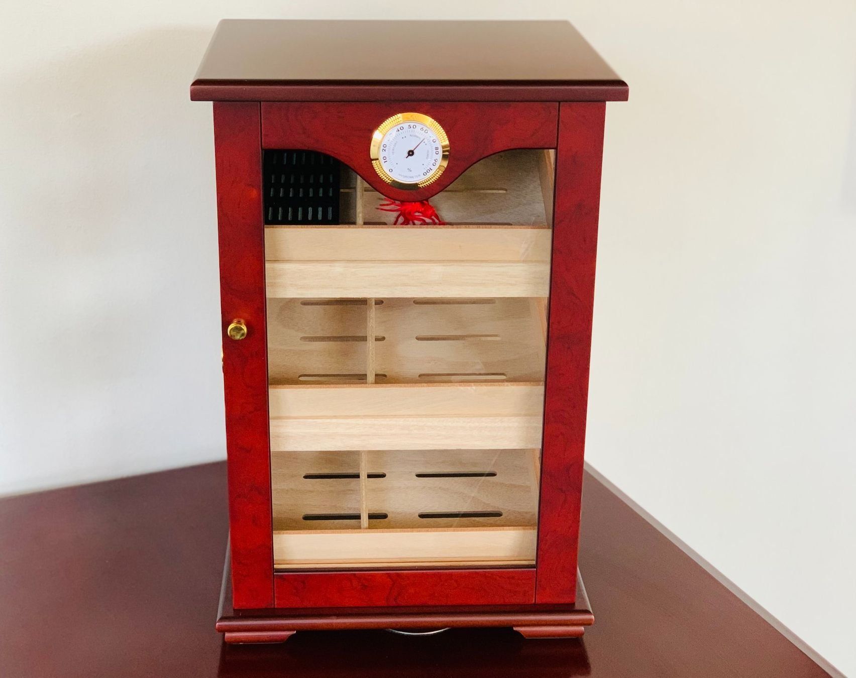 Humidor für 100+ Zigarren in Bubinga Braun NEU (Neu und ...