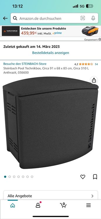 Pool Technik Box von Steinbach | Kaufen auf Ricardo