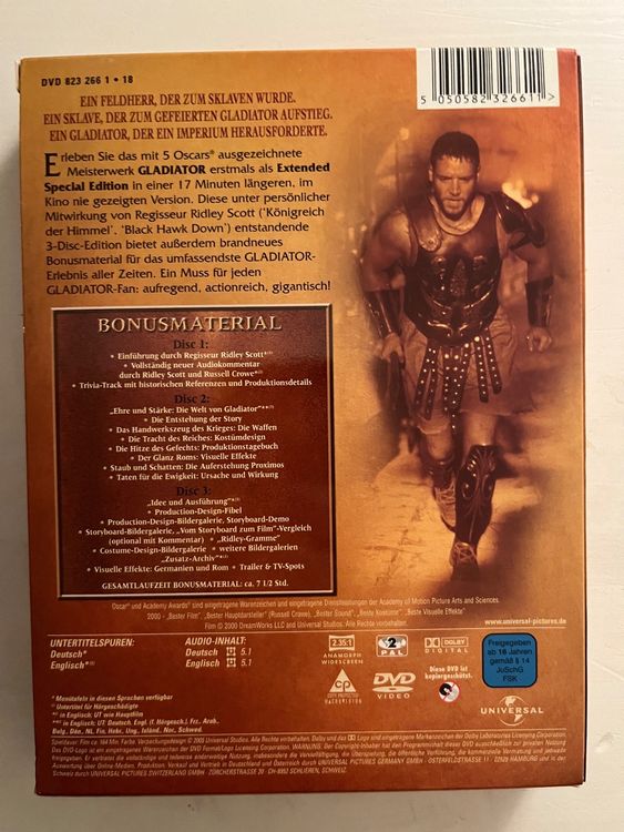 Gladiator (2005) DVD 📀 - Special Edition (Neu (gemäss Beschreibung)) in Sierre für CHF 19.95 ...