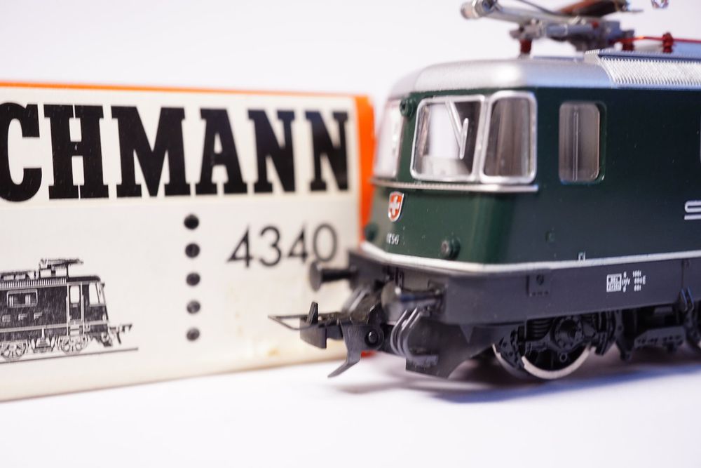 2ß Fleischmann 4340 SBB Re 4/4 III grün 11156 | Kaufen auf Ricardo