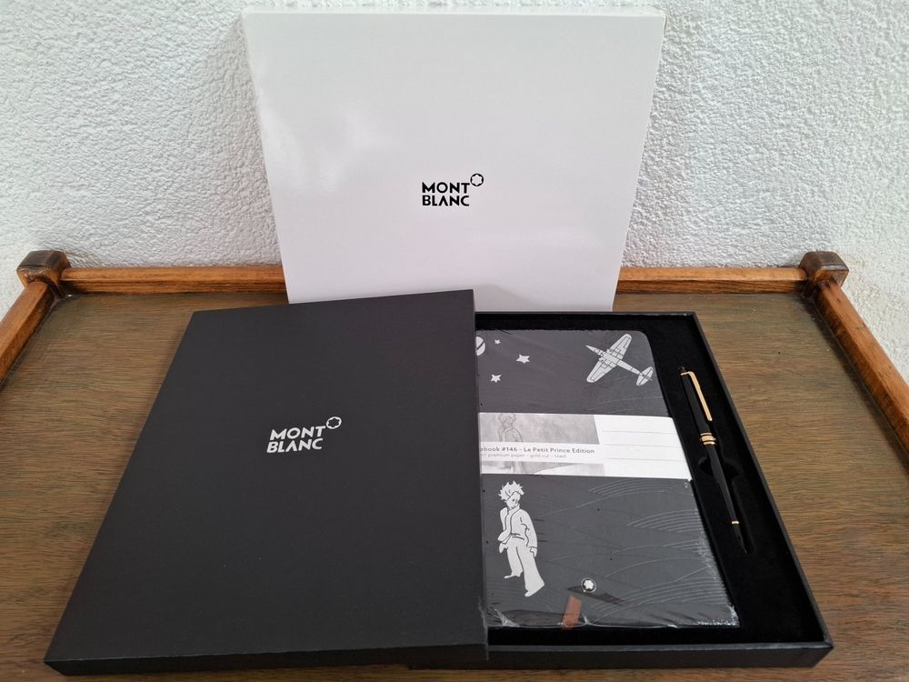 Coffret Carnet +Stylo Montblanc Meisterstück Le Petit Prince (Neuf avec ...