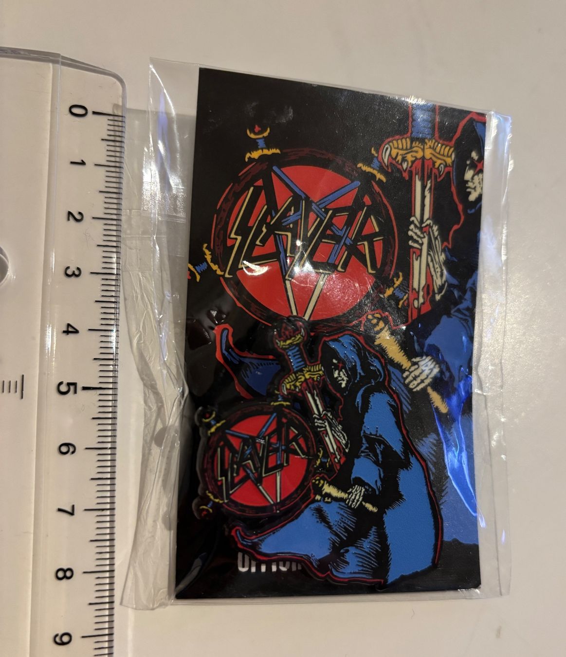 SLAYER Metall Pin Heavy Metal Speed Metal Thrash Metal (Neu (gemäss ...