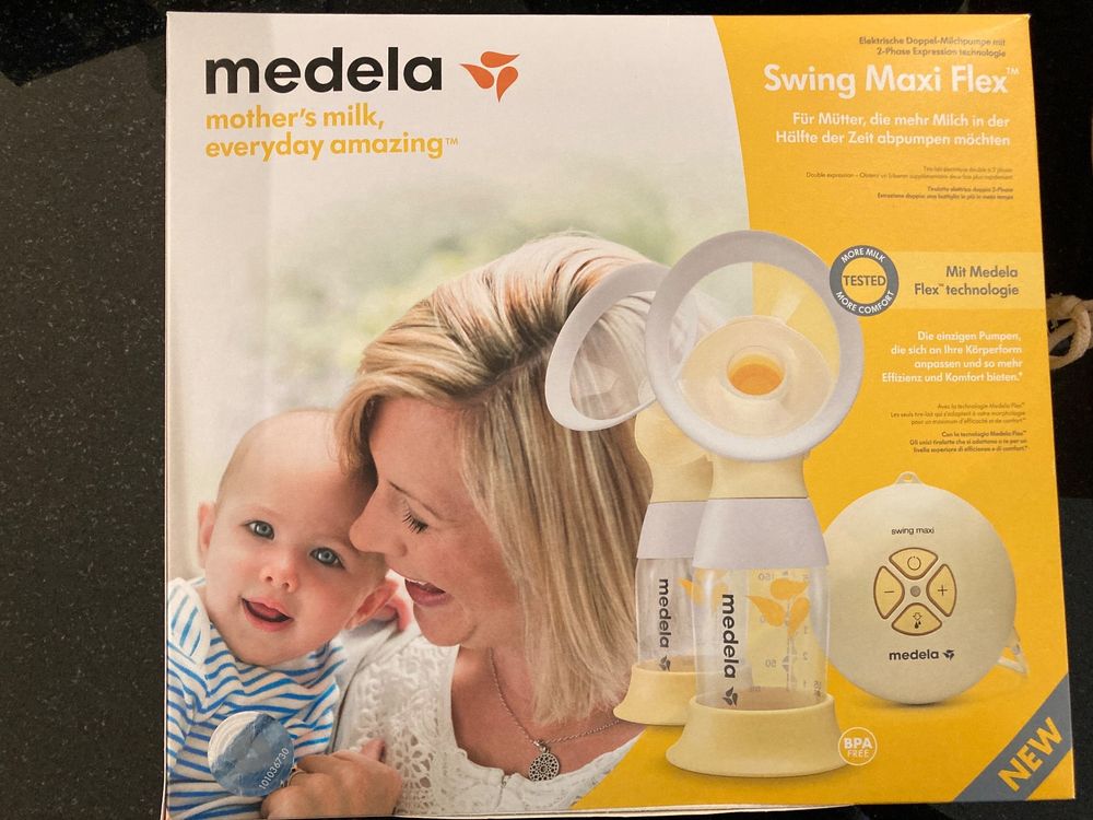 medela Swing Maxi Flex - elektrische Doppel-Milchpumpe | Kaufen auf Ricardo