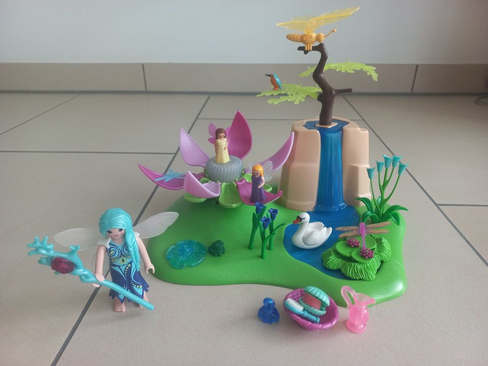 PLAYMOBIL fairies Lichter-Blüte der Feenbabys - 9135 (Gebraucht) in ...
