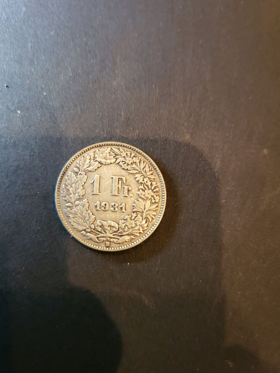 1 Fr. 1931 | Kaufen auf Ricardo