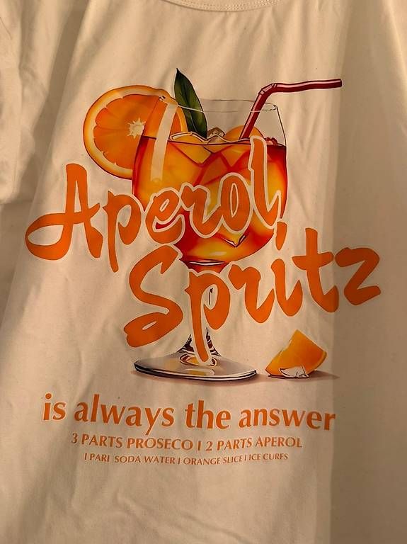 Aperol Spritz Pullover - perfekt für die Fasnacht - wie NEU (Neu ...