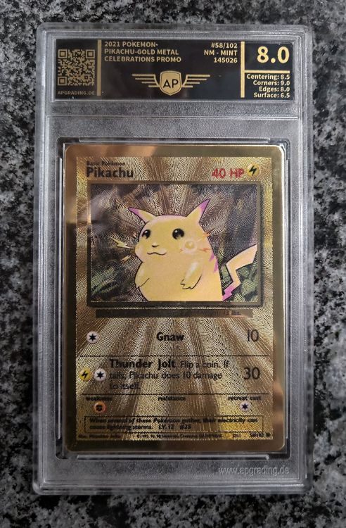 Pikachu Gold Metal | Kaufen auf Ricardo