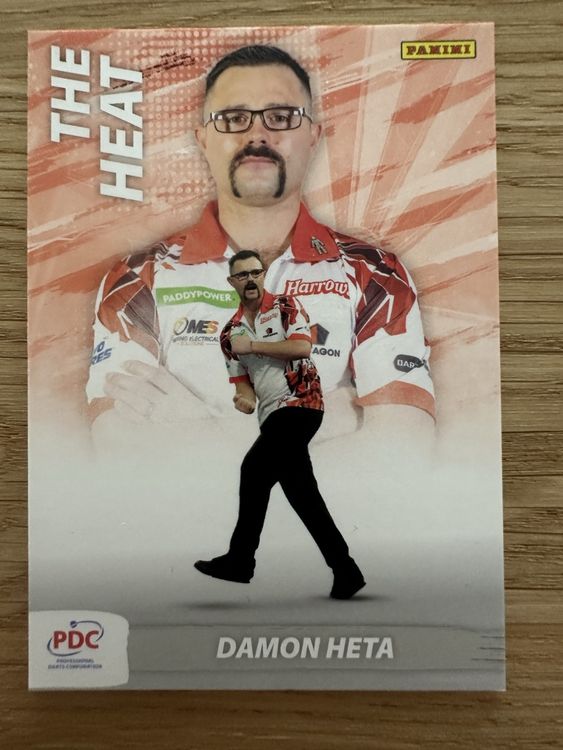 Panini Dart Karte Damon Heta (Neu (gemäss Beschreibung)) in Sempach für CHF 1 – mit Lieferung ...