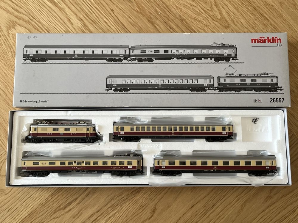 Märklin TEE-Set 26557 Bavaria SBB Digital/Sound (Gebraucht) in Basel ...