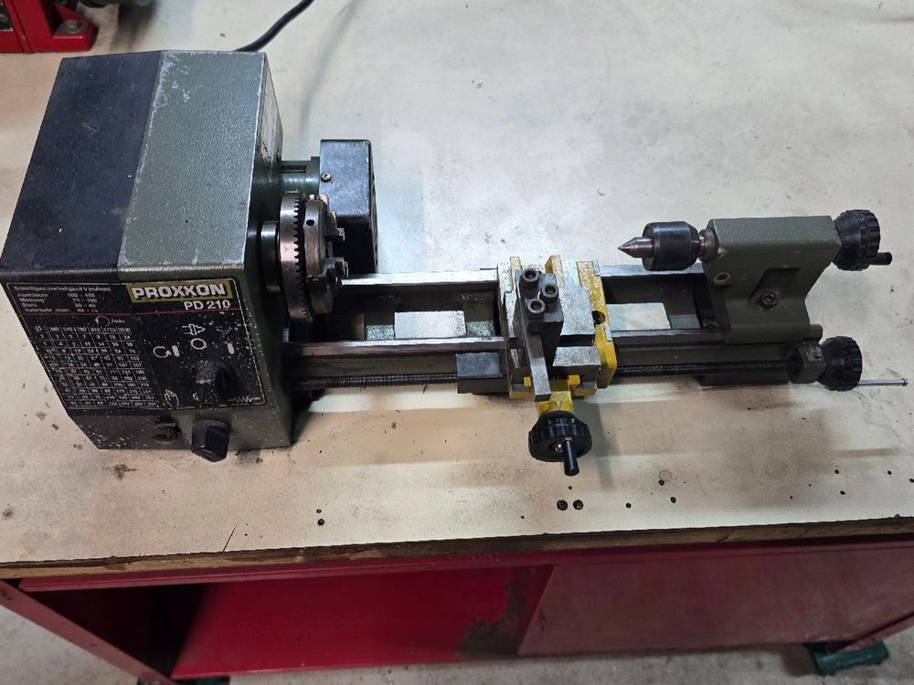 Tornio Proxxon PD 210 + accessori (Usato) a Solduno per CHF 180 – con ...