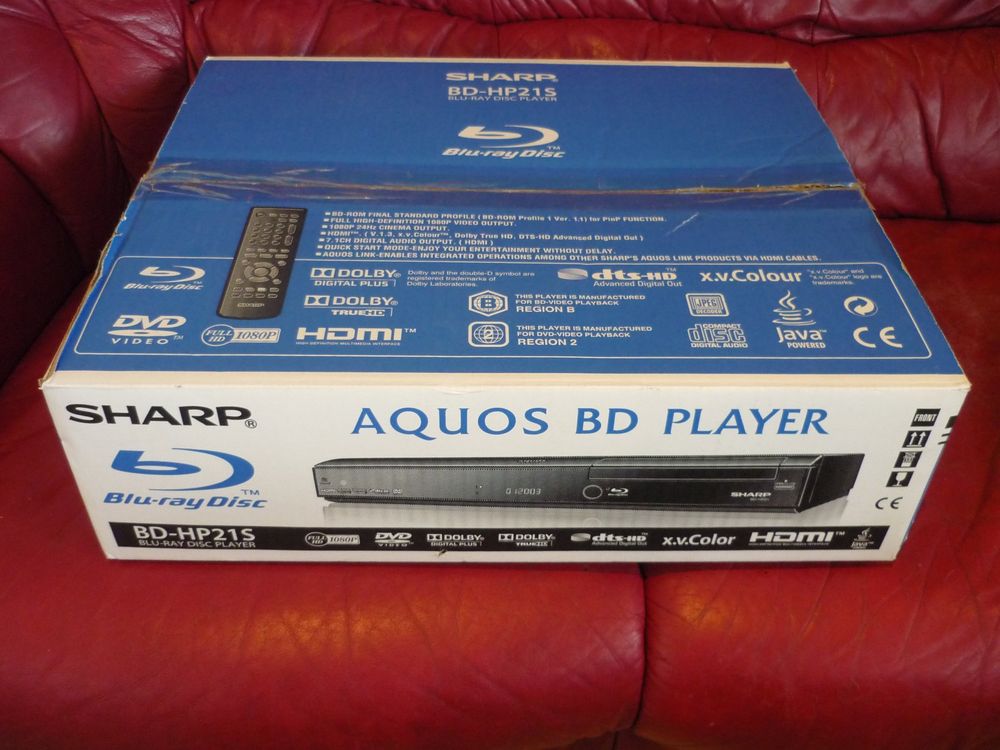 OVP Blu ray + DVD Player - Sharp BD HP 21S | Kaufen auf Ricardo